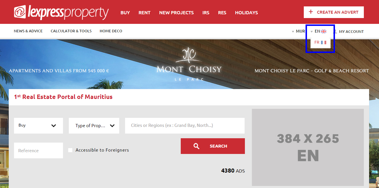 Choose your preference - Lexpress Property